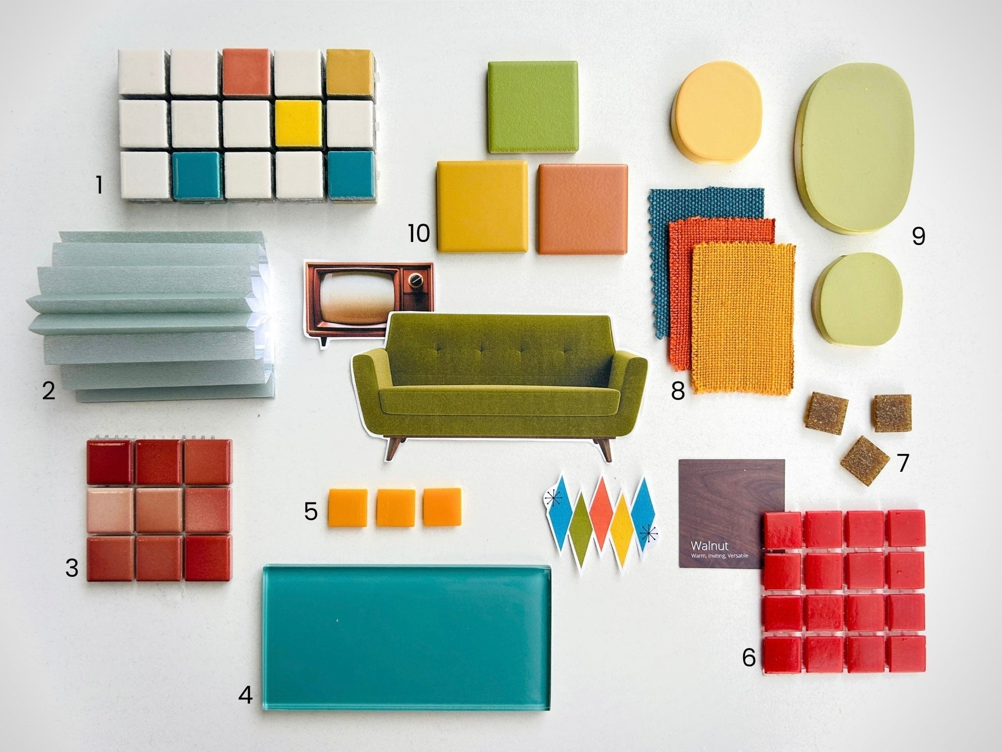 Midcentury Modern Living — Modwalls