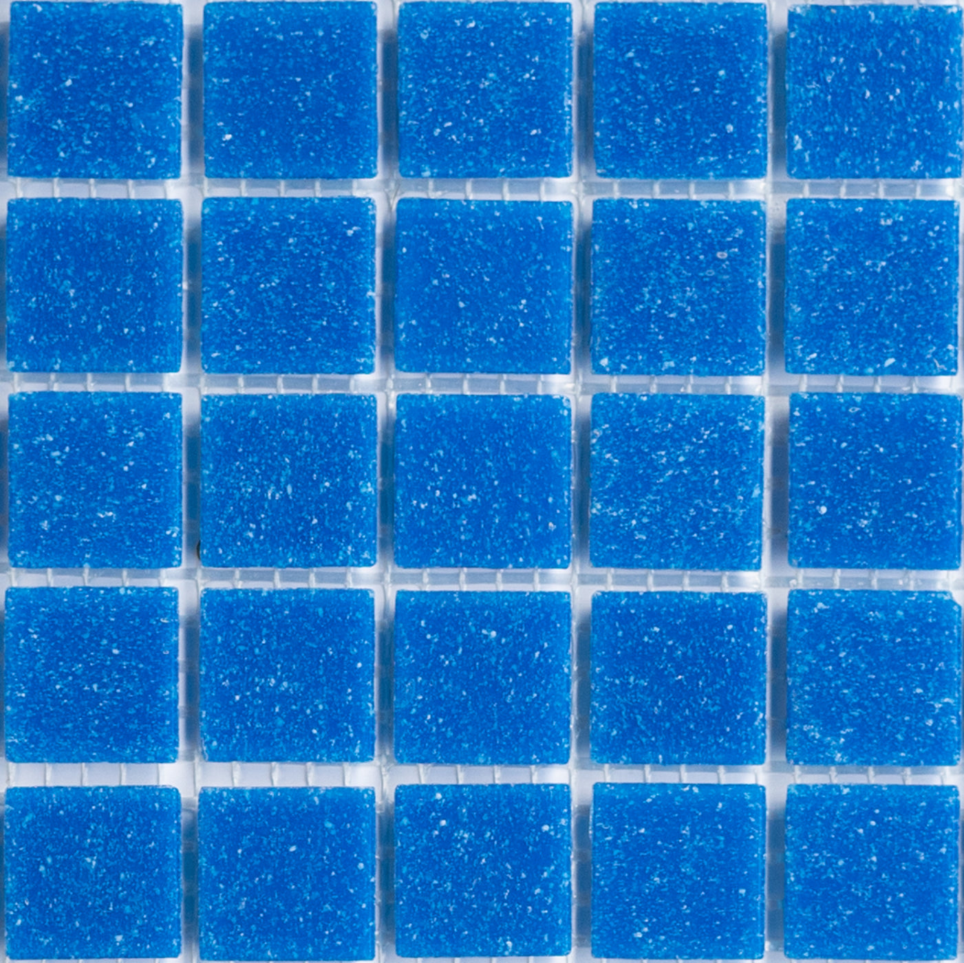 Sample of Brio Glass Mosaic Tile | Bluebird | Modwalls Tile