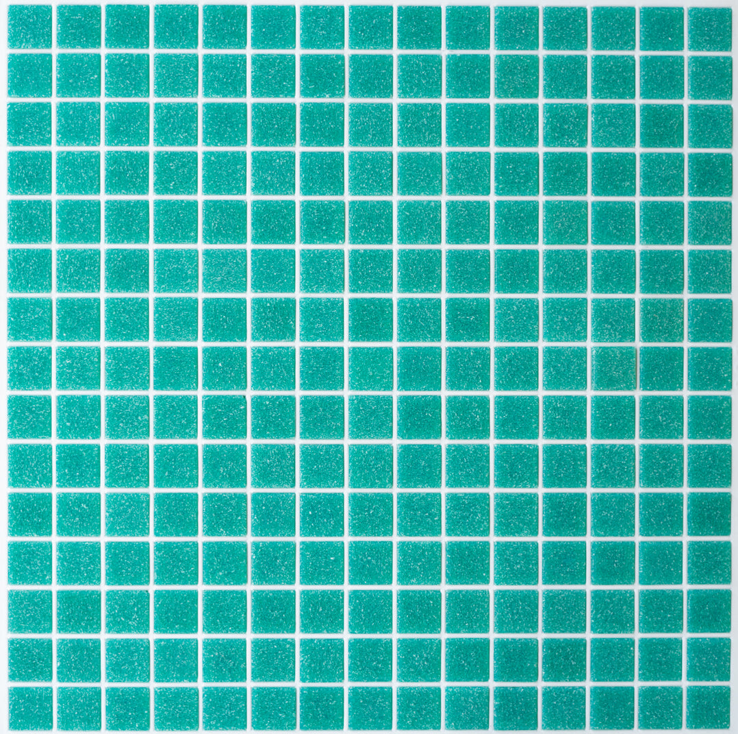Brio Tropic Glass Mosaic Tile | Modwalls Modern Tile | Green | Aqua