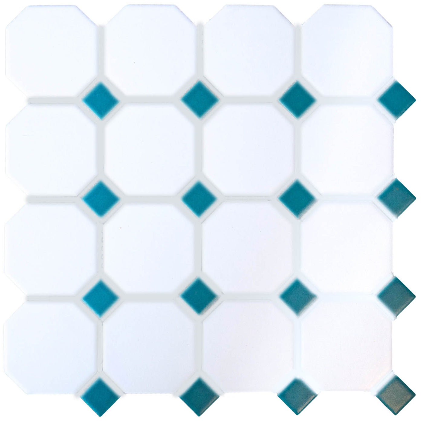 Sample of Cameo Porcelain Tile | Prism Pattern | Harbor — Modwalls