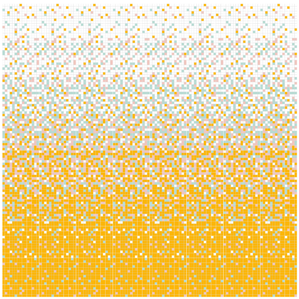 Brio Glass Mosaic Tile | Custom Gradient — Modwalls