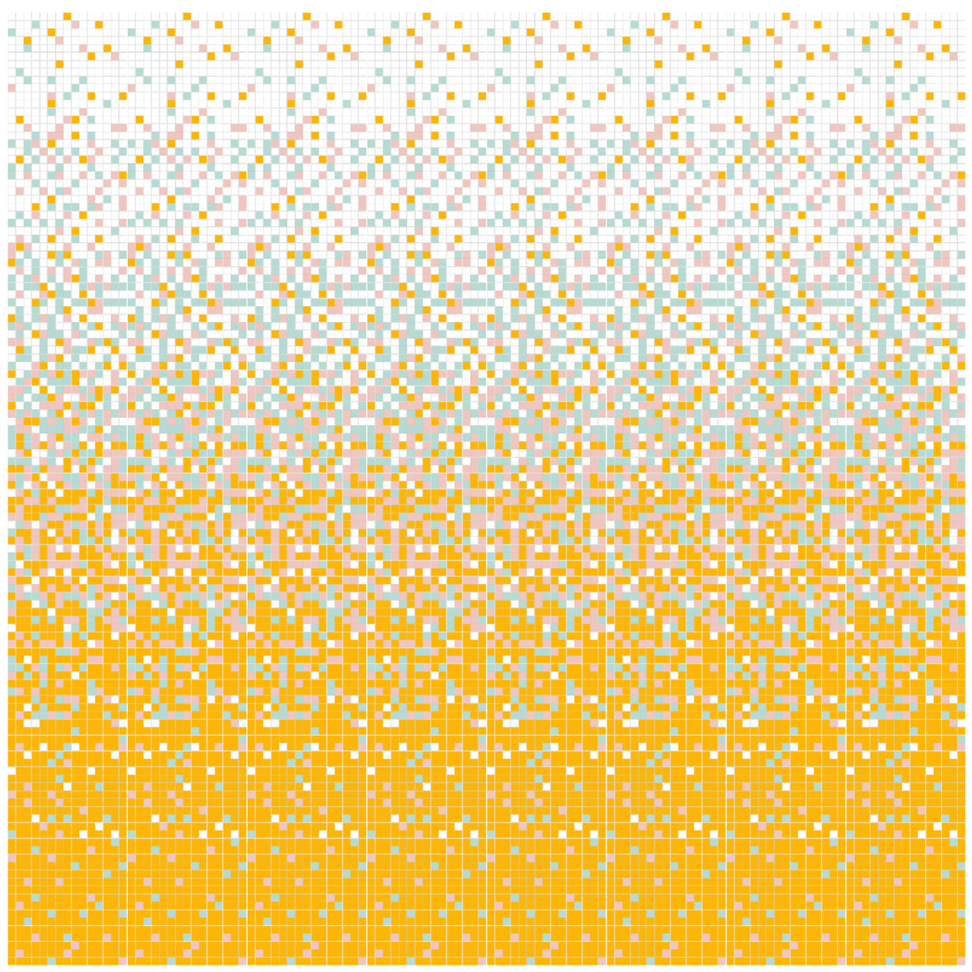Brio Glass Mosaic Tile | Custom Gradient — Modwalls