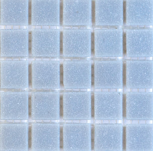 Sample of Brio Glass Mosaic Tile | Flannel | Modwalls Tile