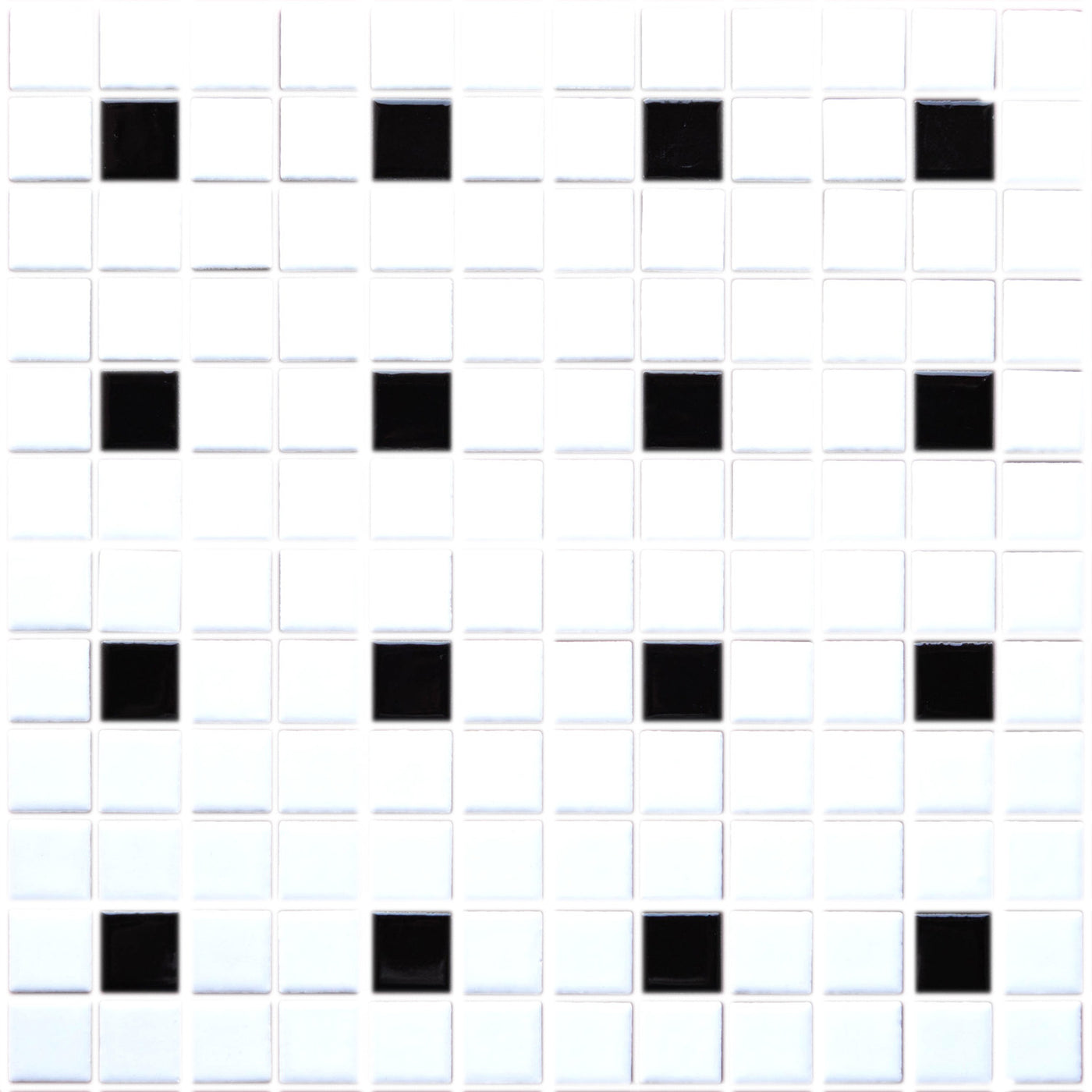 Sample of Vita Porcelain Mosaic Tile | Custom Pattern Pixel — Modwalls