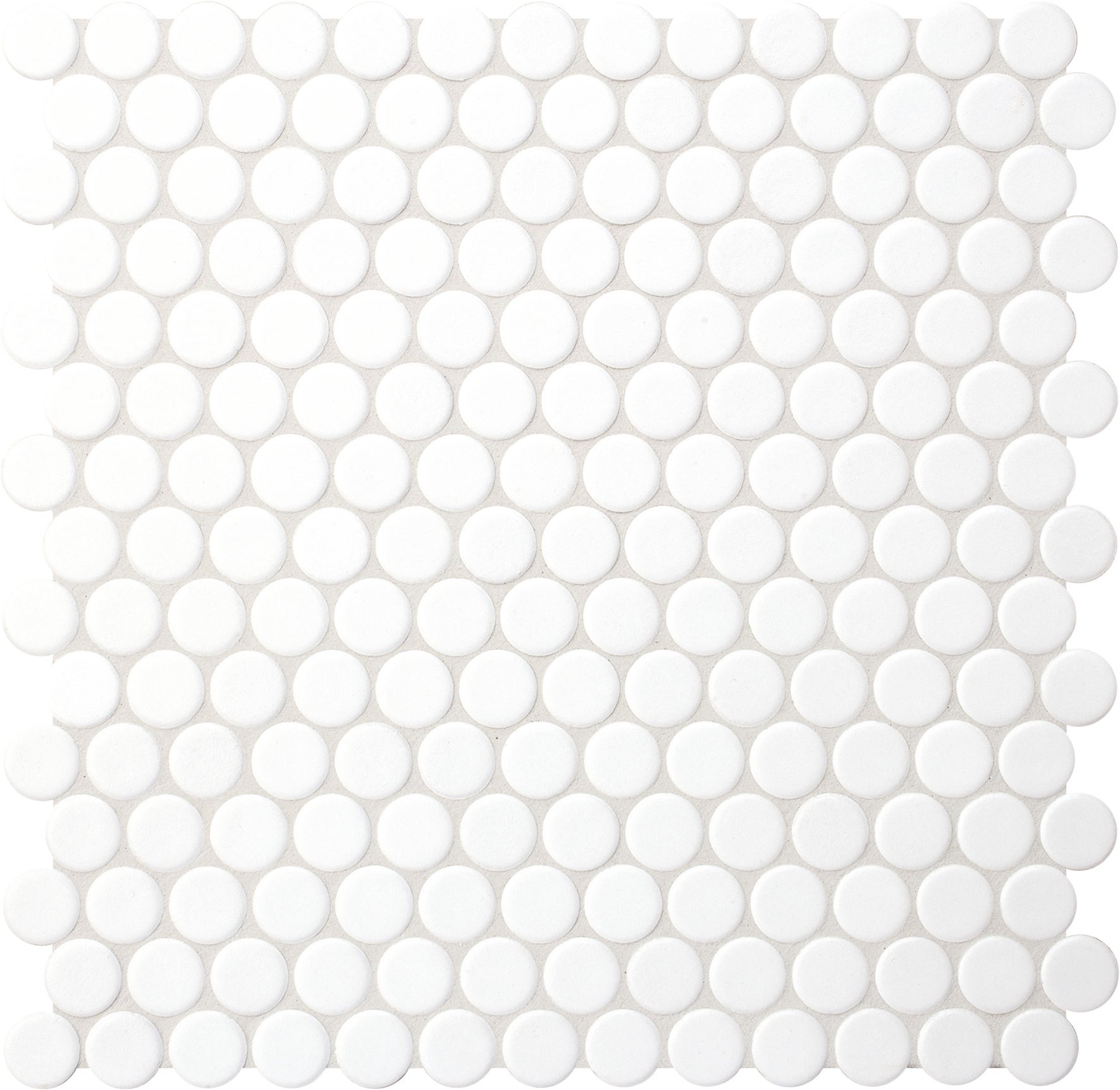 PopDotz Porcelain Tile | Sno-Drop Matte | White | Modwalls Modern Tile ...