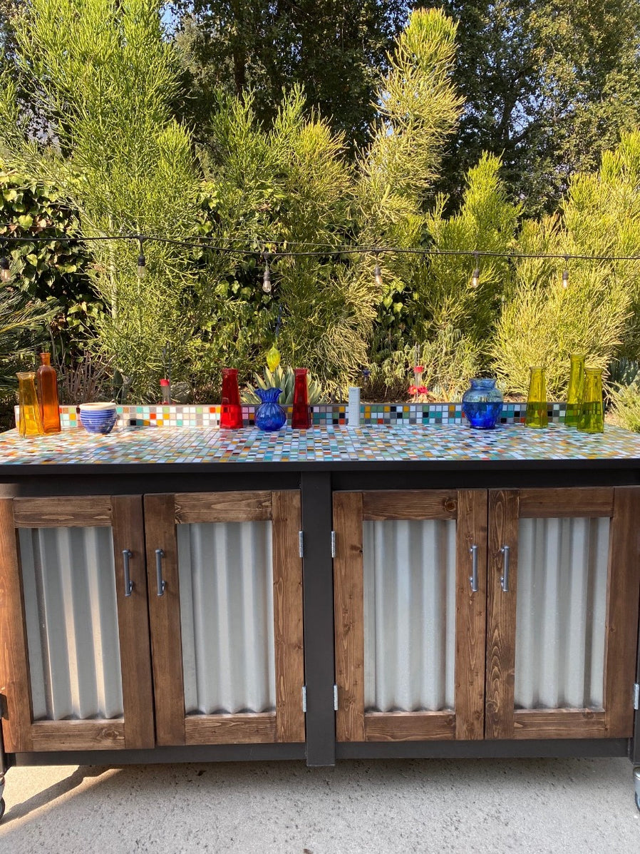 Brio Highlands Blend Glass Mosaic Tile | Modwalls Modern Tile