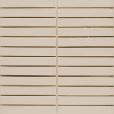 Kiln Ceramic Mosaic Tile | 1x6 Stacked | Modwalls Modern Tile