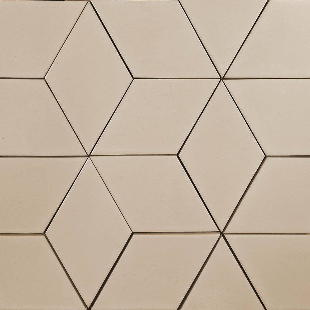Kiln Ceramic Diamond Tile | Modwalls Designer Tile
