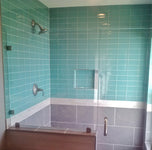 Modwalls Lush Pool Glass Subway Tile | 3x6 Tile | Blue