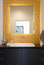 Rex Ray Studio Rox Ceramic Tile | Solar Yellow | Modwalls Modern Tile