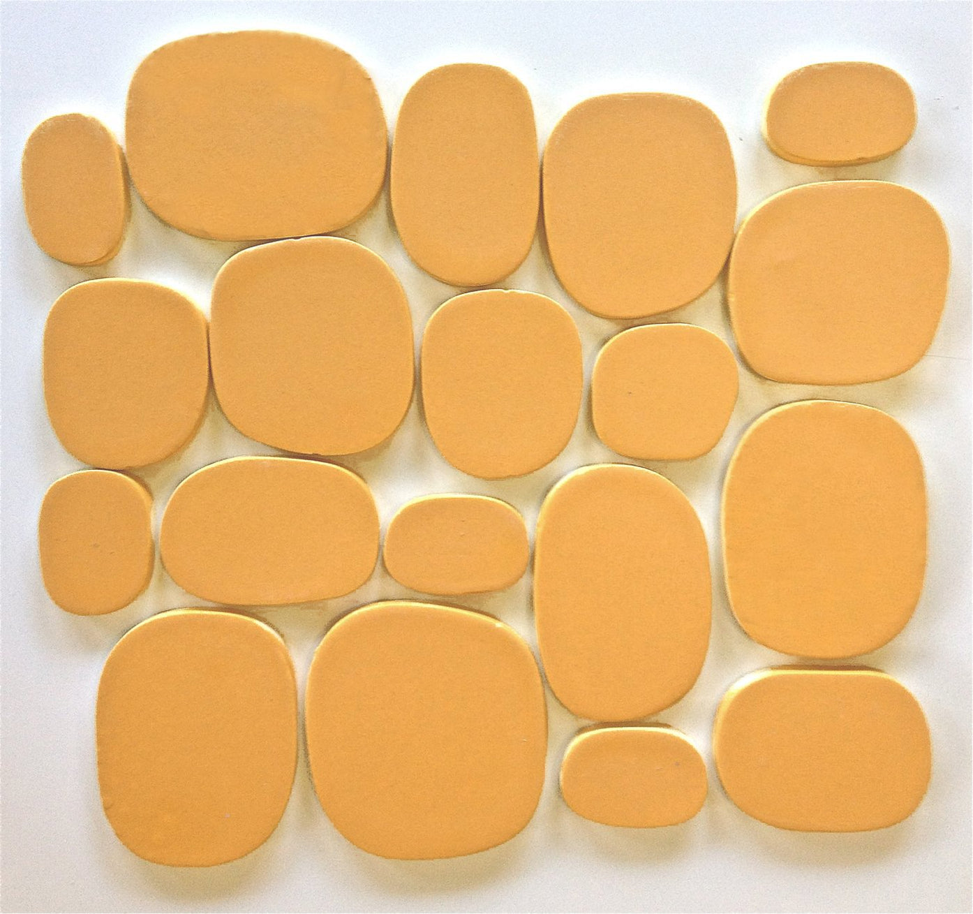 Rex Ray Studio Rox Ceramic Tile | Solar Yellow | Modwalls Modern Tile